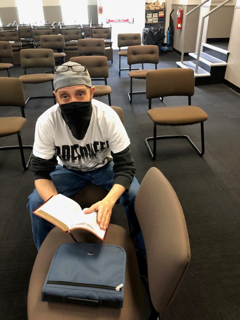 At age 41 - Allentown Rescue Mission